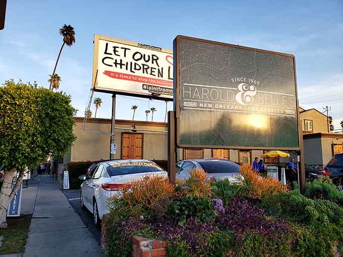 Behind that vintage sign lies Creole cooking so authentic, you'll swear you just took a flight to Louisiana.