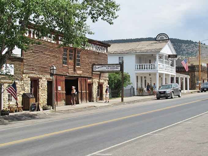 Walking these historic streets feels like joining a Western movie that's been running continuously since the 1860s.