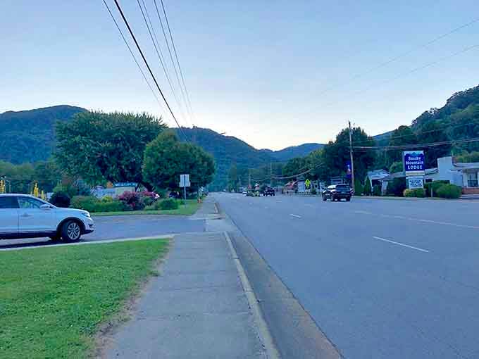 Where the road meets the mountains &ndash; Maggie Valley's simple beauty makes you want to pull over and breathe it all in.