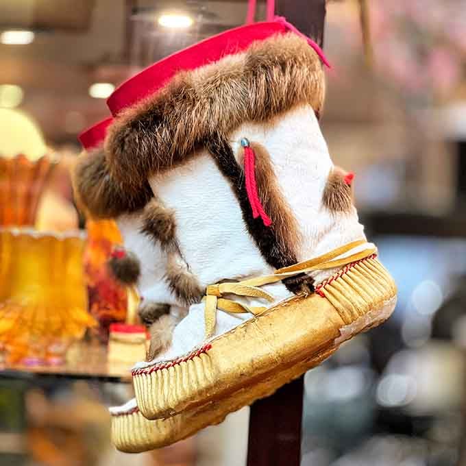 Fur boots that make your UGGs look like bedroom slippers. When style meets survival in a place where frostbite isn't just a weather advisory.