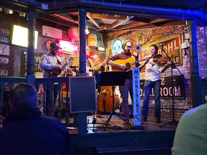 Live music fills the space with energy, proving old buildings can host new memories and fresh talent beautifully.