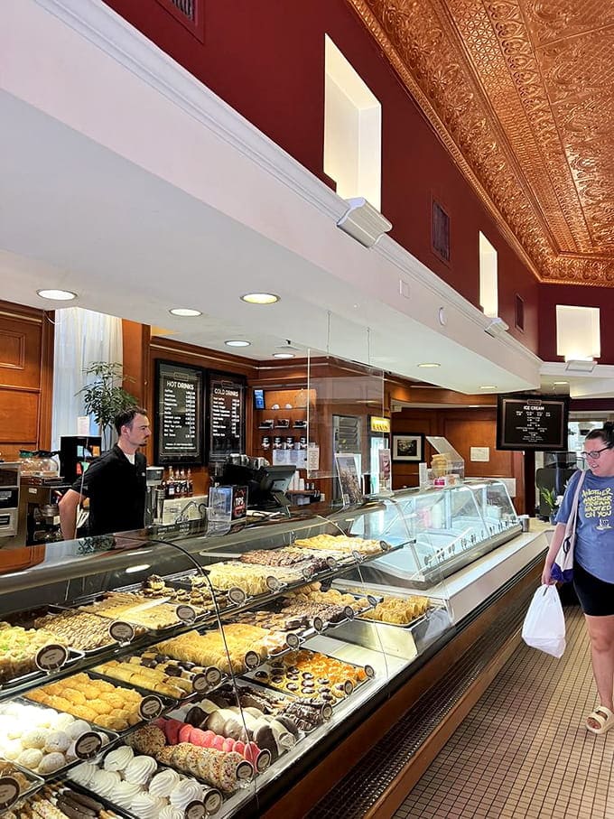 Behind that counter, magic happens daily in the form of tortes, cookies, and pure edible joy.