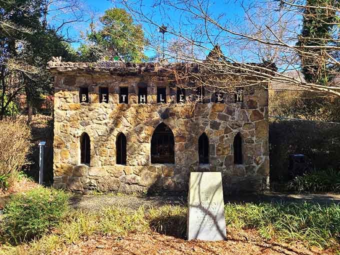 Bethlehem rises from stone and salvaged materials, transforming discarded objects into something sacred and surprisingly moving to witness.