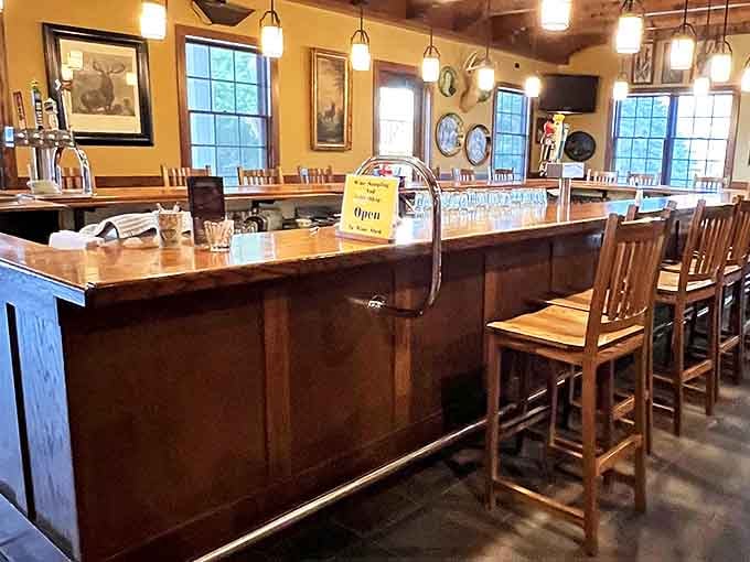 The bar where strangers become friends and friends become family. Wood-paneled warmth that invites you to stay for "just one more."