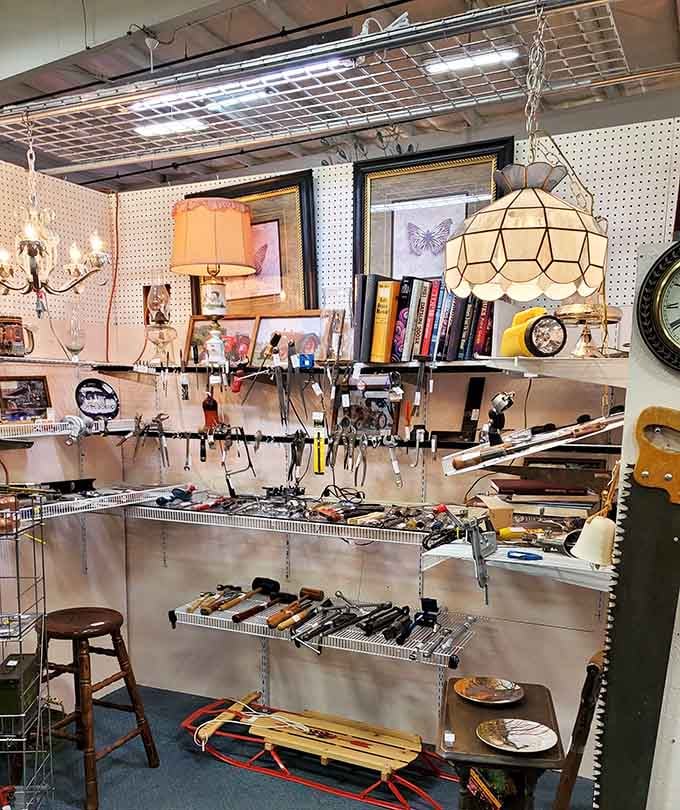 This tool collection represents generations of craftsmanship, back when fixing things yourself wasn't just trendy, it was necessary.