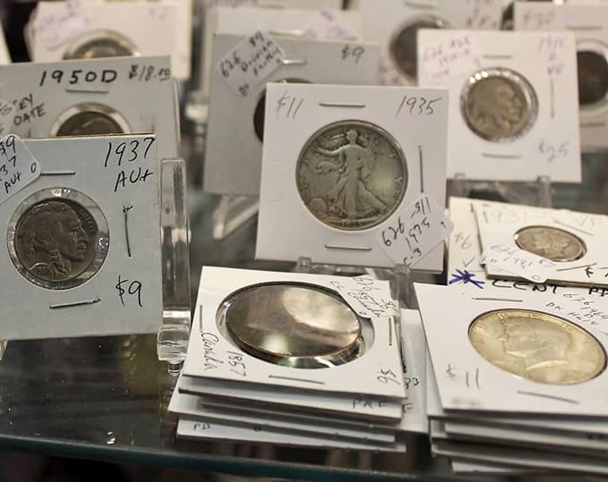 Collectible coins that remind us when money was made of actual metal and had real weight in your pocket.