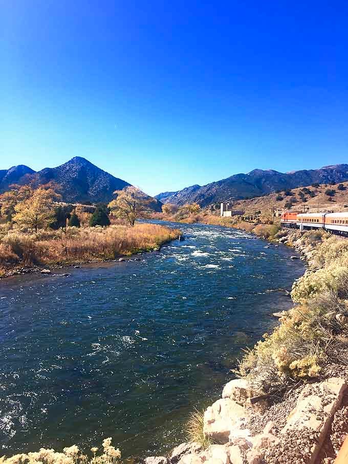 The Arkansas River flows through town, offering stunning views and endless recreational possibilities year-round.