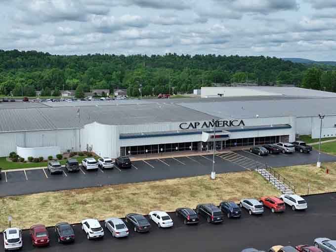 Cap America provides local employment in a facility surrounded by the rolling Ozark hills &ndash; balancing industry with natural beauty.