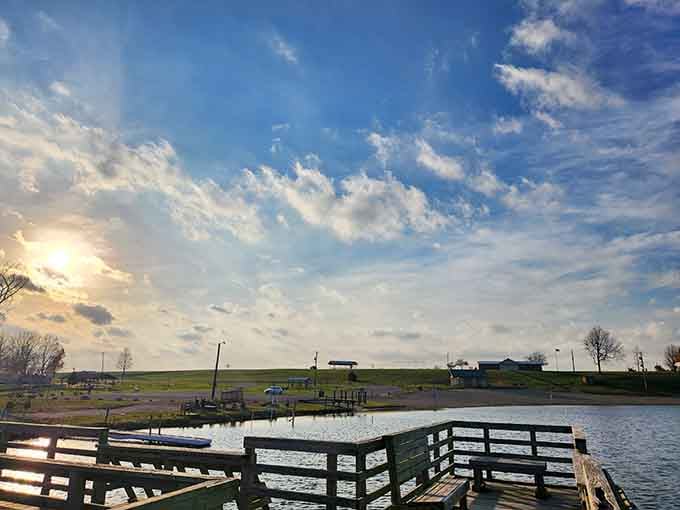 Waterfront views come standard in Coldwater, delivering peaceful moments that expensive resorts charge thousands to provide.