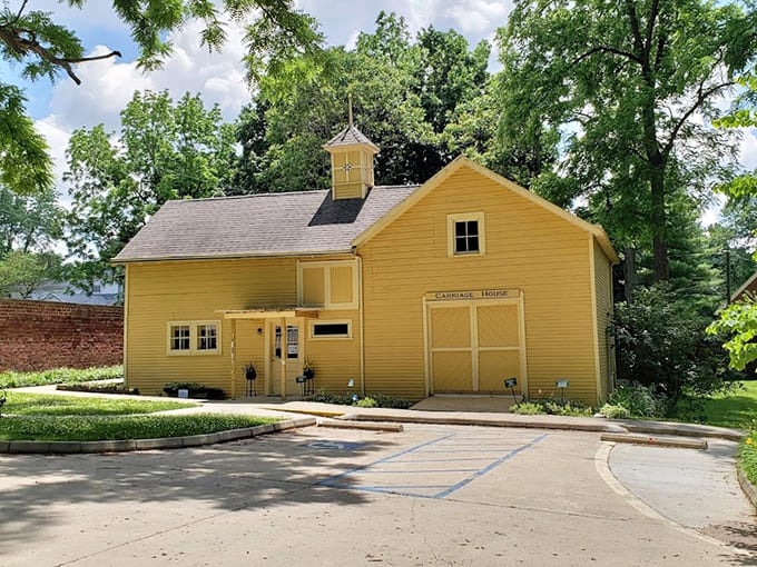 General Lew Wallace's study looks like someone asked a castle to downsize but keep all the architectural drama.