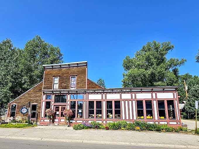 The Slogar's vintage charm suggests the kind of place where comfort food meets mountain hospitality without any pretense.