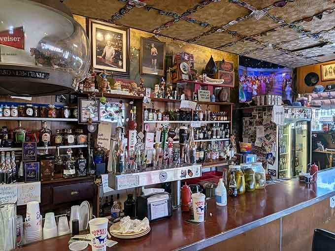 Behind that bar lies decades of stories, cold beverages, and the kind of character money can't buy.