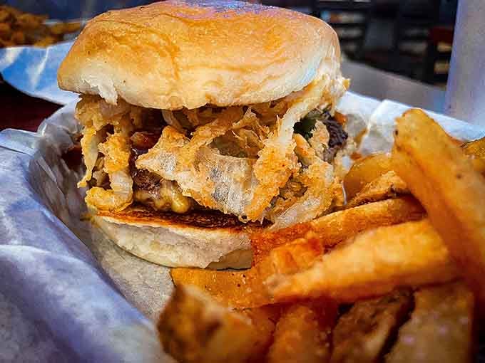 Beer-battered fish tucked into a bun with melted cheese proves landlocked Texas does seafood surprisingly well.