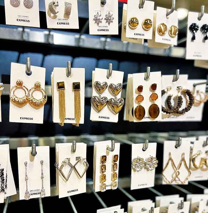 Earring paradise where you can refresh your entire accessory game for less than the cost of dinner out. Sparkle responsibly!