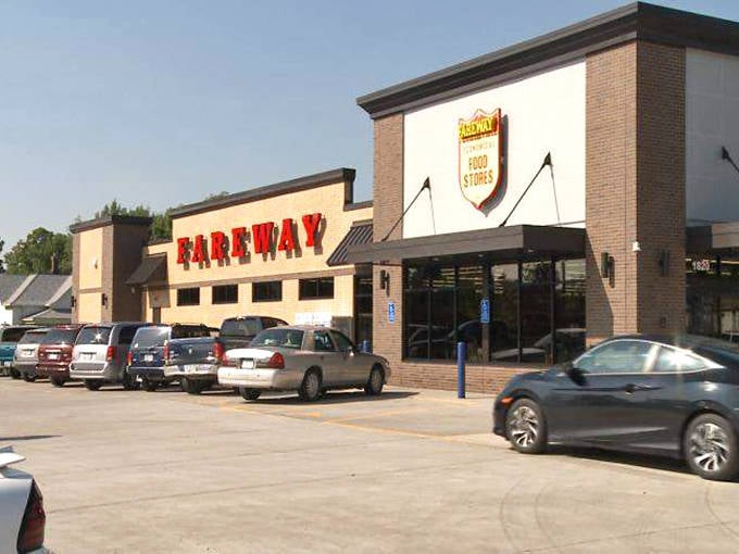 Fareway's familiar storefront promises Midwestern grocery staples and friendly service &ndash; the cornerstone of small-town shopping experiences.