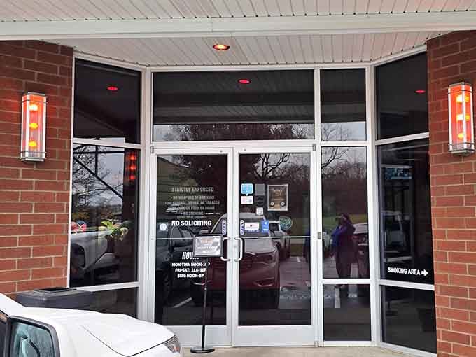 The entrance beckons with promises of speed and excitement, like a portal to your childhood dreams come true.