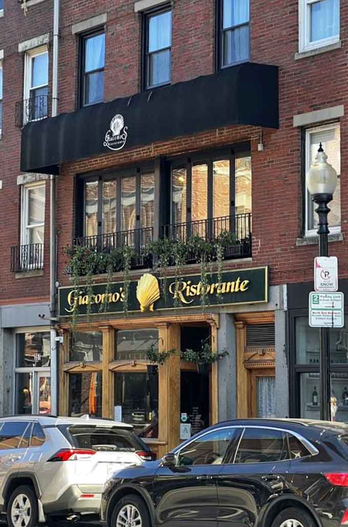 The storefront glows warmly as evening approaches. That line outside? Those are people who know what's worth waiting for.