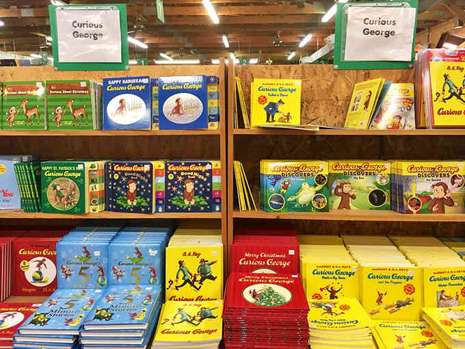 Curious George knows a good bookstore when he sees one, and this collection would keep even him entertained.