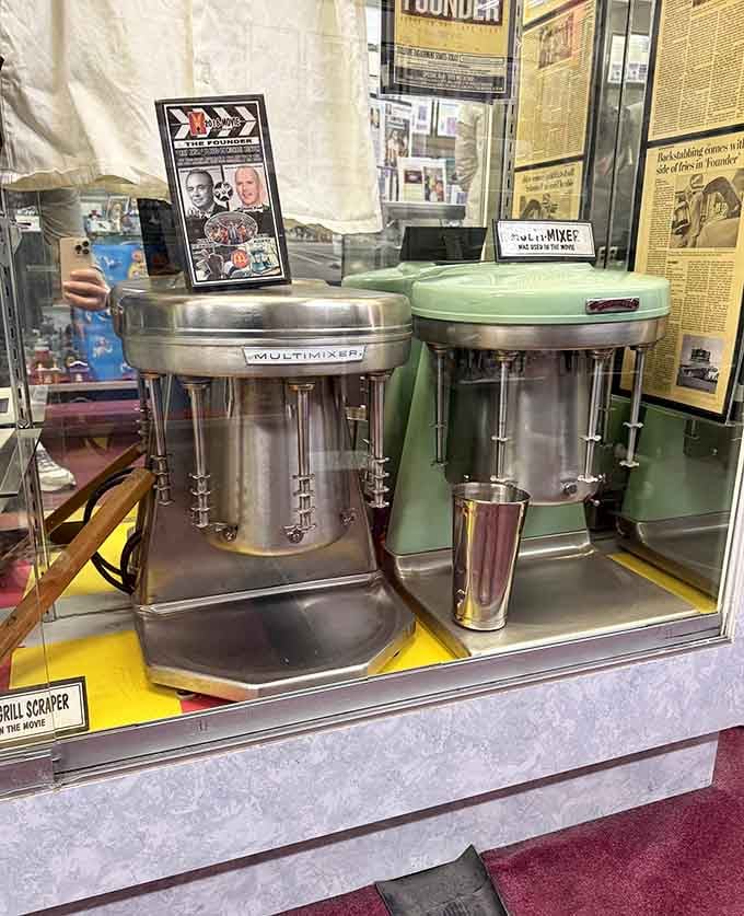 These vintage Multimixers could blend five shakes simultaneously, the technological marvel that started an empire of efficiency.