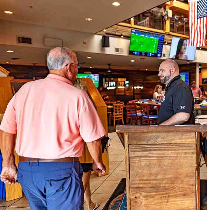 A warm welcome awaits at the host station, where the hardest decision you'll face is choosing between "hungry" and "really hungry" portion sizes.