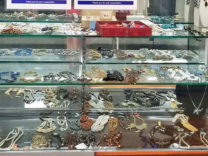 Jewelry that tells stories of decades past. Each necklace, bracelet and earring waiting for its second act&mdash;like supporting characters ready for their star turn.