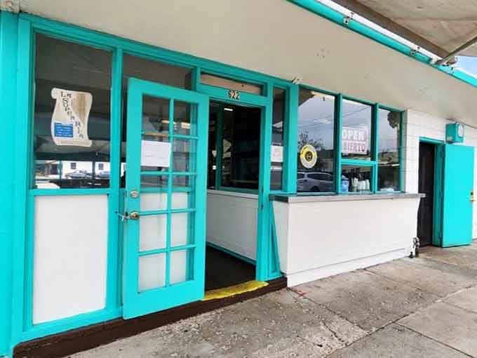 The welcoming entrance where your journey to taco enlightenment officially begins, no reservations needed or accepted.