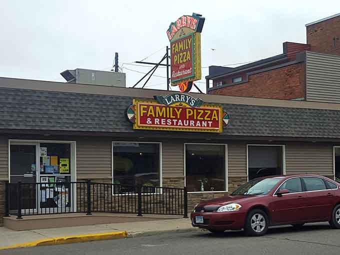 Larry's Family Pizza represents the pinnacle of small-town dining philosophy: simple food done right, where the owner likely knows if you prefer extra cheese before you even order.