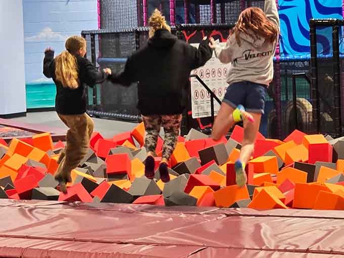 Foam pits catch flying children like safety nets catch circus performers, minus the sequined costumes thankfully.
