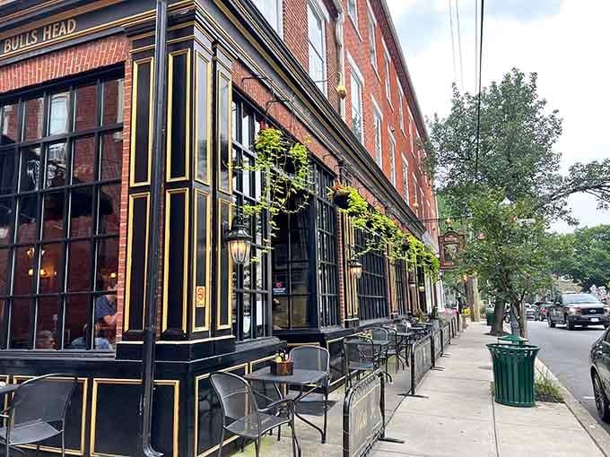 Bulls Head Public House combines historic architecture with modern comfort, proving old buildings can absolutely learn new tricks.