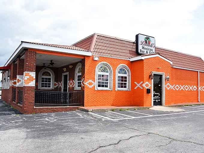 Lomeli's vibrant orange exterior is like a beacon calling to anyone whose taste buds are crying out for a south-of-the-border fiesta.