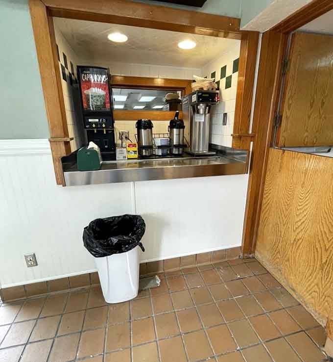 Free coffee station because Long's knows you'll need caffeine to fully appreciate the sugar rush heading your way soon.