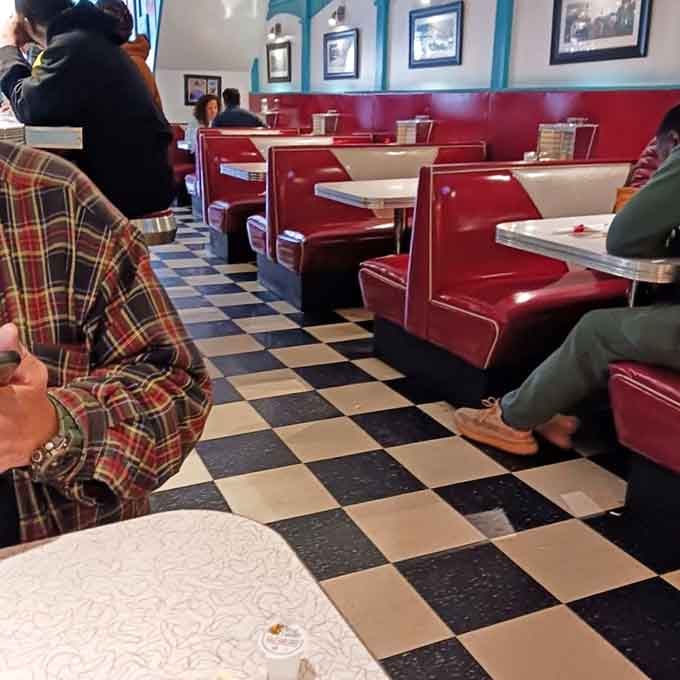 Those red vinyl booths and checkered floors have witnessed countless conversations, celebrations, and perfectly cooked breakfasts over the years.