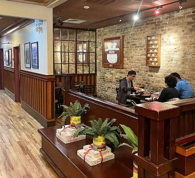 The calm before the pizza storm, when anticipation tastes almost as good as reality.