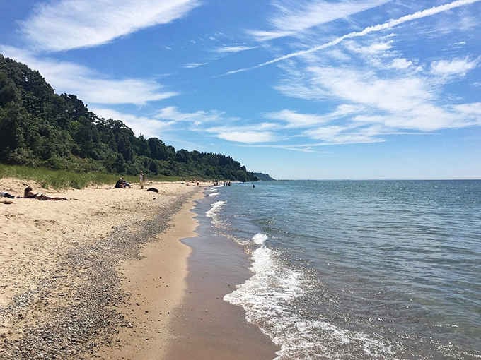 Miles of sandy beach where the only crowds you'll find are the ones you brought with your own family.