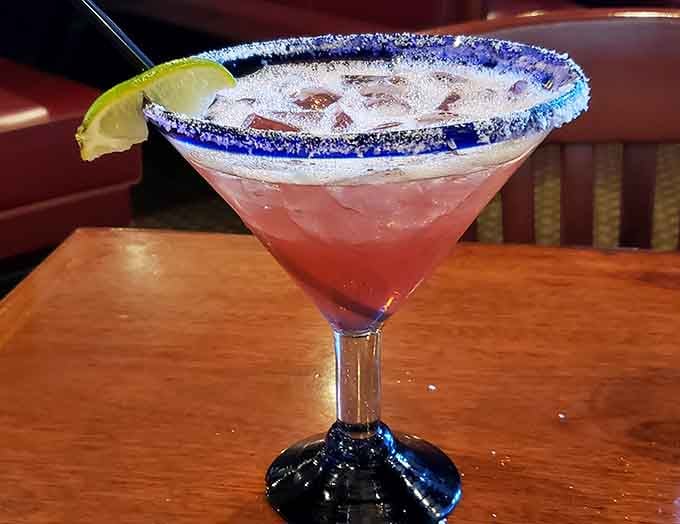 A margarita with a salt rim so perfect it deserves its own appreciation day. The ideal companion for steak&mdash;or Tuesday, or any day ending in "y."