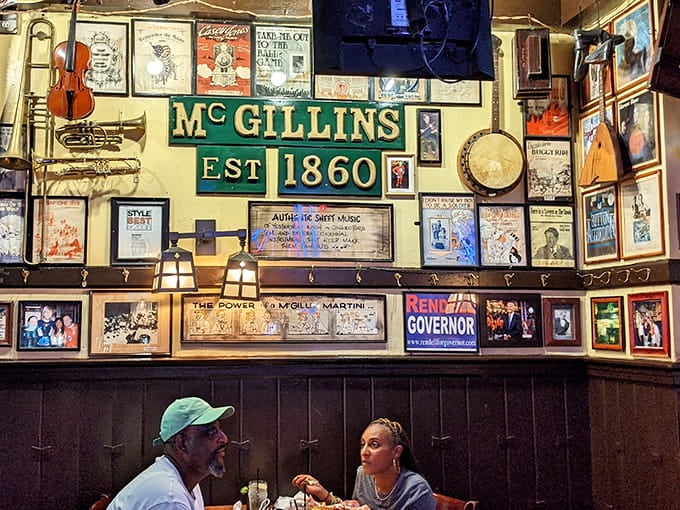 The walls are a museum of Philadelphia memories, with vintage signs and memorabilia that money simply cannot buy these days.