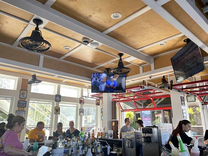 Behind every great crab house is a team ready to keep the Old Bay flowing all day.