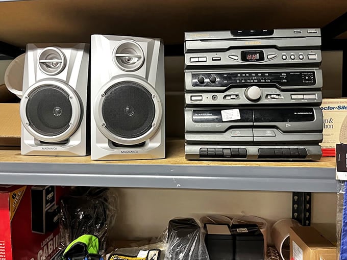 Electronics and stereo equipment that'll transport you back to when physical media ruled the entertainment world.