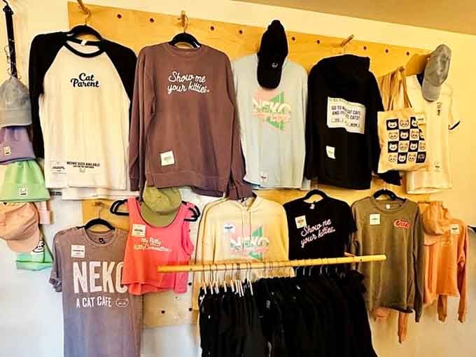 Merchandise that lets you broadcast your cat person status to the world, no shame required here.