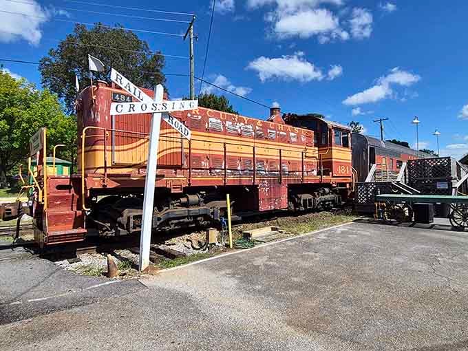 The Chase depot station serves as home base for these magnificent machines and the volunteers who love them.