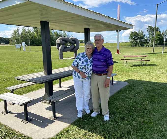 Visitors of all ages discover that the best art galleries don't need walls, just open space and imagination.
