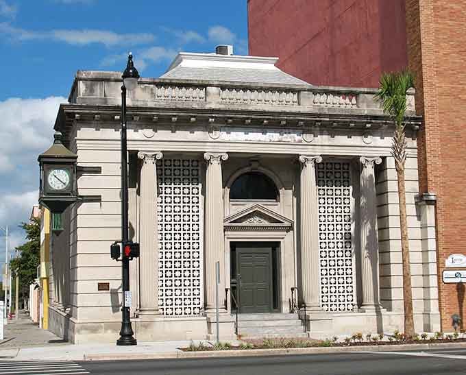 Historic architecture downtown showcases the kind of craftsmanship and character that money can't buy, but affordability preserves.