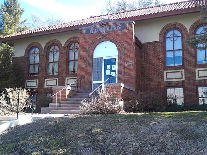 Carnegie-era architecture houses community knowledge in this beautiful brick library that's stood the test of time.