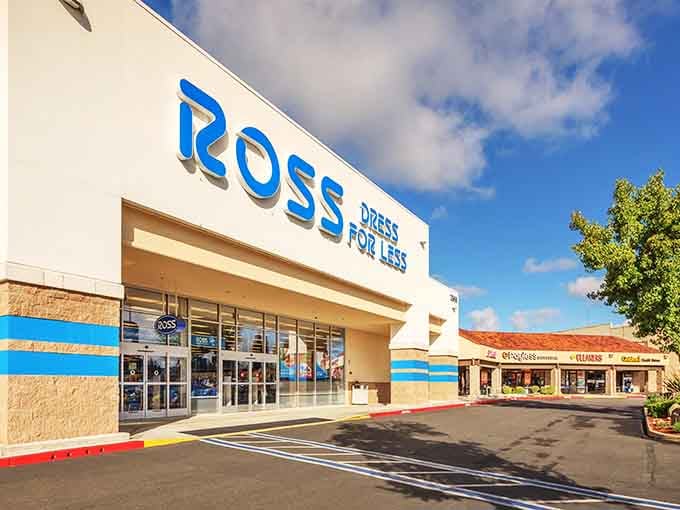 Even Ross Dress for Less fits into Placerville's landscape, proving small towns need bargain shopping too sometimes.