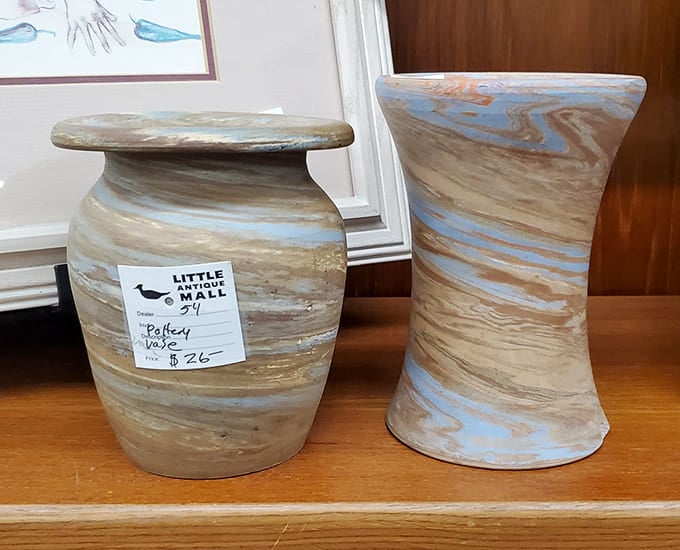 A pottery paradise where each marbled vessel seems to capture Oregon's coastal landscape&mdash;earth and ocean swirled together in permanent ceramic harmony.