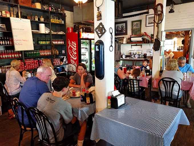 When the dining room is full of happy locals digging into their meals, you know you've found the real deal.