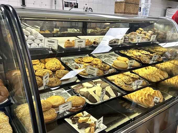 The dessert case where willpower goes to die and happiness comes in multiple delicious forms.