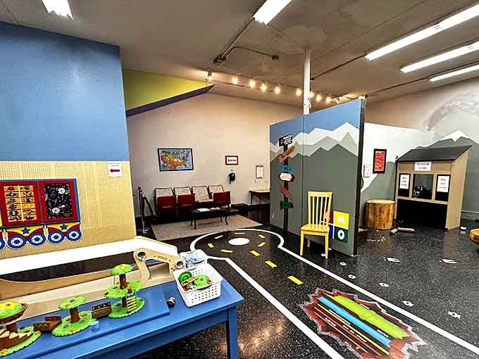 Imagination runs wild at the Children's Museum. Even adults find themselves secretly wanting to test drive those miniature roads and towns.
