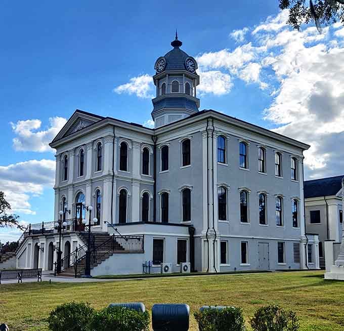 Pebble Hill Plantation's stately columns and sweeping porches transport visitors to an era of Southern grandeur and gracious living.