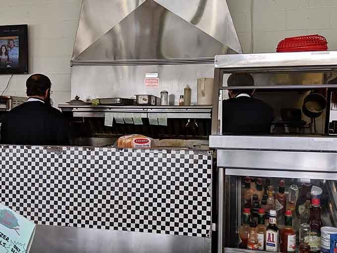 Behind the scenes, the prep station hums with activity as your breakfast dreams become delicious reality.